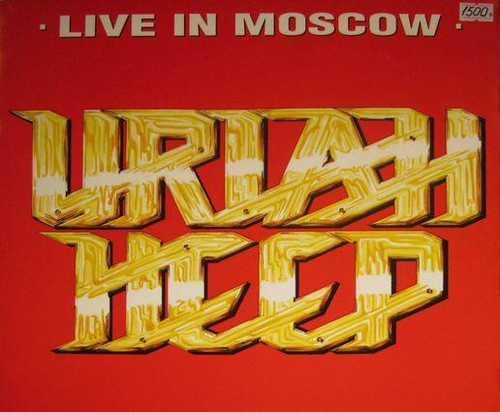 LP Uriah Heep Live In Moscow - 1988 Scandinavia