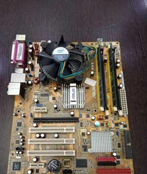 Asus P5B комплект