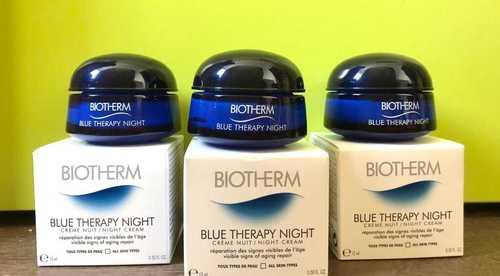 Biotherm Blue Therapy Night, антивозрастной крем