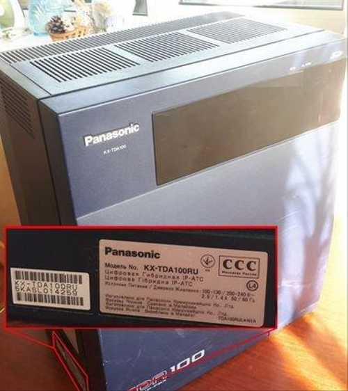Мини-атс Panasonic KX-TDA100