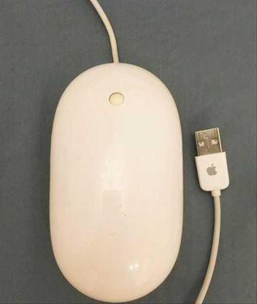 Мышь Apple Apple A1152 Wired Mighty Mouse White