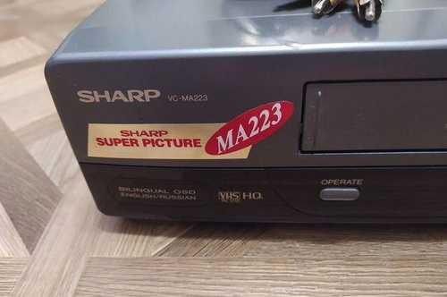Видеомагнитофон VHS Sharp VC-MA223
