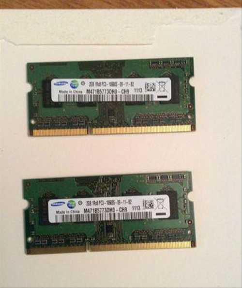 Оперативная память SAMSUNG DDR3 1333MHz 4Gb