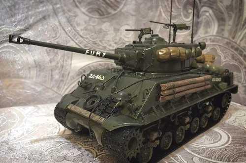 Готовая сборная модель американского танка Fury