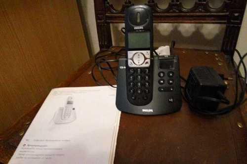Цифровой беспроводной телефон philips CD445