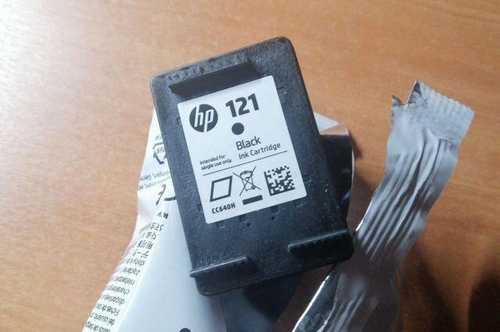 Картридж hp 121 black