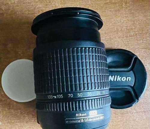 Объектив Nikon 18-135mm f/3.5-5.6 ED-IF AF-S DX Zo