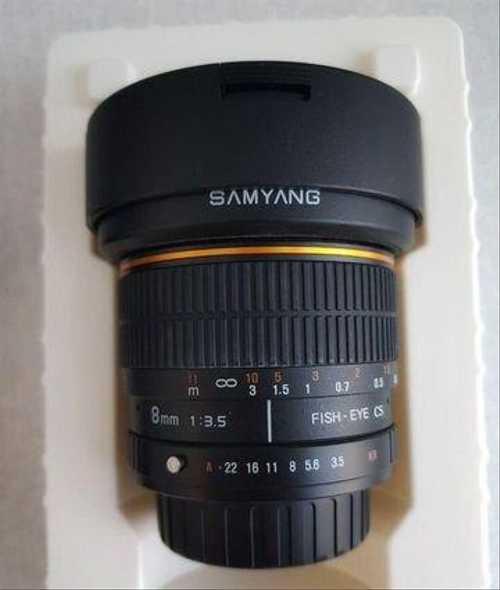Samyang MF 8 mm f/3.5 Fisheye для Pentax