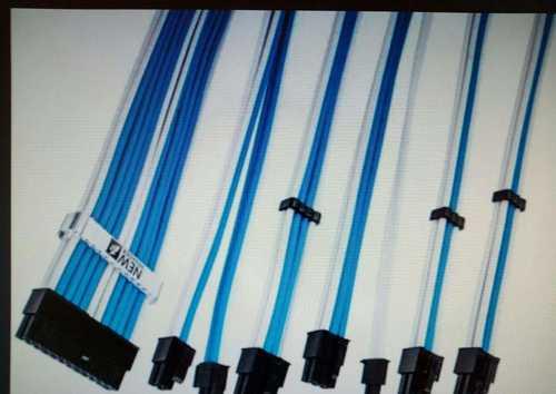 Комплект кабелей-удлинителей для блока питания blu