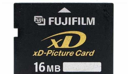 Карта памяти XD 16MB fujifilm XD1