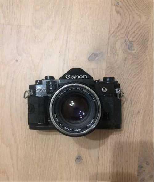 Canon A-1 + Canon Lens FD 50 mm