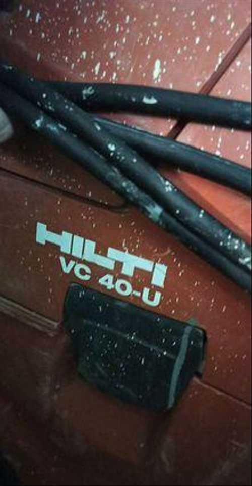 Строительный пылесос hilti vc 40 u