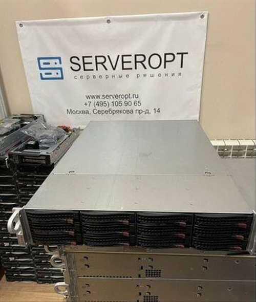 Серверные платформы SuperMicro 6027R 12LFF
