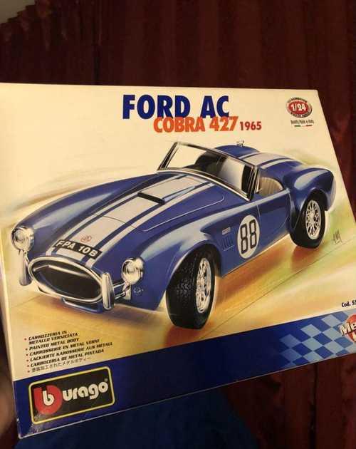 Bburago Модель Ford AC Cobra 427 1965
