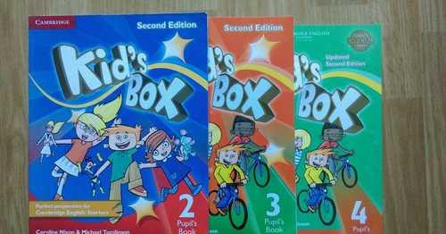 Kid’s Box учебники английский язык 1,2,3,4 классы