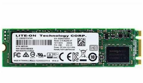 M.2 SATA SSD Lite-On CV5-8Q256 б.у. hdssd68