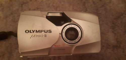 Пленочный фотоаппарат Olympus mju II