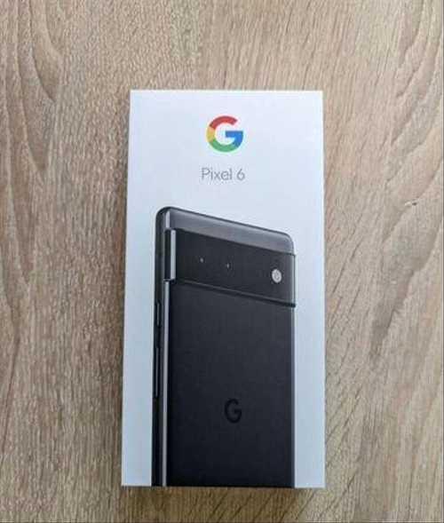 Google pixel 6 Stormy Black, С пломбами