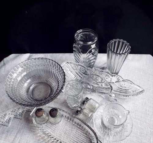 Коллекция стеклянной посуды Уршельского сз