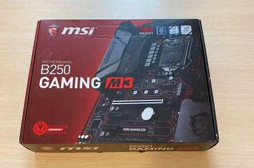 Материнская плата MSI Gaming B250