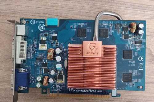 Видеокарта Gigabyte GV-NX76T128D-RH