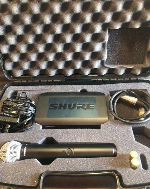 Shure blx/beta 58 k3e (606-630 мгц)