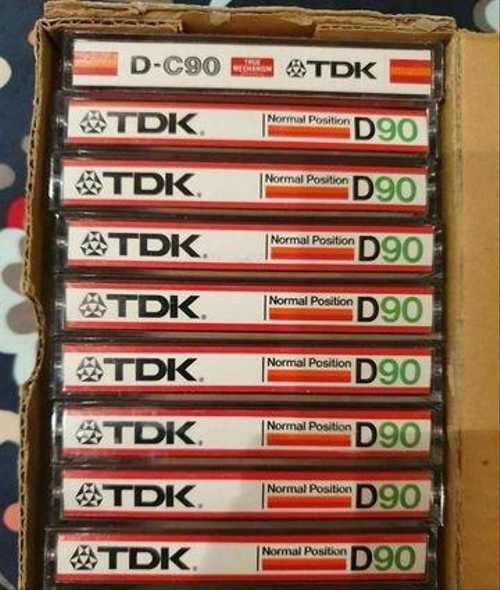 Аудиокассеты TDK с записью