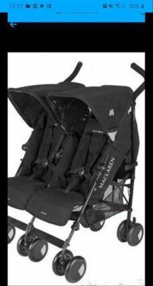 Коляска Maclaren twin techno