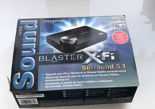 Звуковая карта Creative sound blaster x-fi sb1090