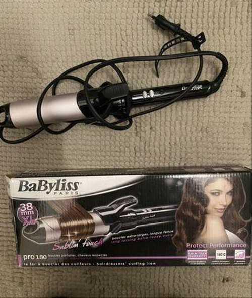 Плойка babyliss 38mm sublim touch