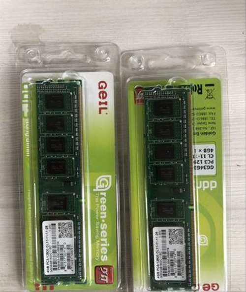 Оперативная память Geil ddr3 8 gb 1600