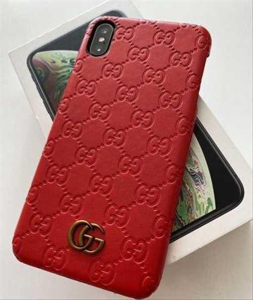 iPhone xs max 64GB +Gucci RED чехол