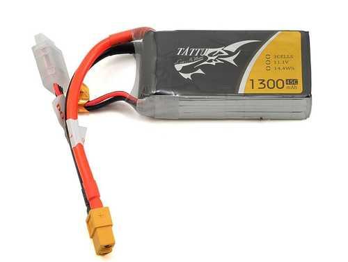 Аккумулятор Tattu LiPo 3S 1300mAh 45C 11.1V