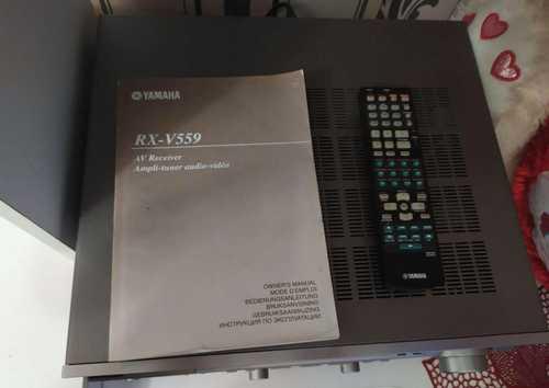 Ресивер yamaha RX-V557 и колонки Радиотехника s90