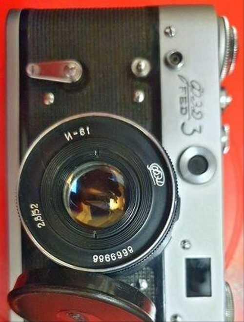 Пленочный фотоаппарат фэд 3