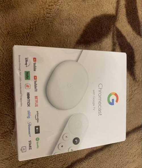 Google Chromecast with Google TV тв приставка