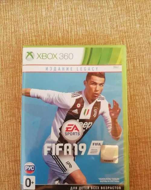 Игра "fifa19" для Xbox360
