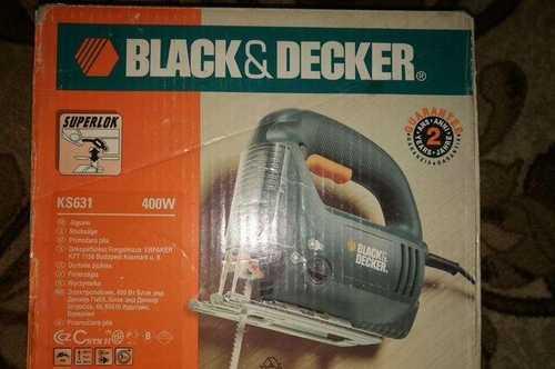 Электролобзик black decker ks631 400w