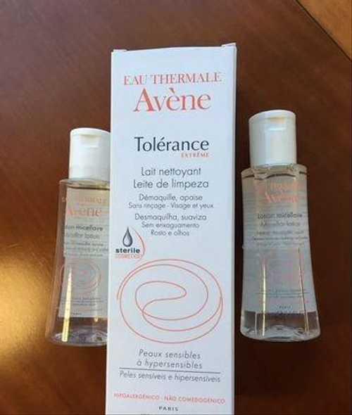 Avene tolerance extreme молочко и avene мицелярная