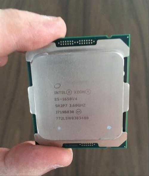 Intel Xeon E5-1650v4 3,6 Ггц