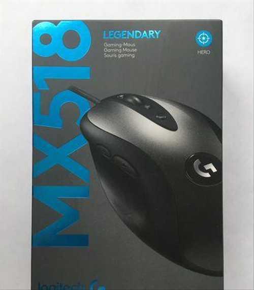 Logitech G MX518 Hero (новая, гарантия)