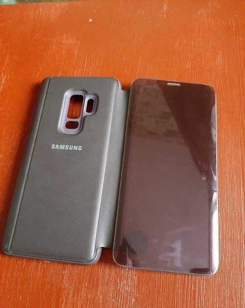 Чехол ориг. Clear View для Samsung S9 Plus