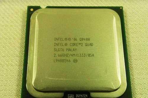 Core 2 Quad q8400s.