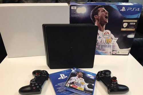 PS4 Sony Playstation PS4 slim 1tb + Игры +Отзывы