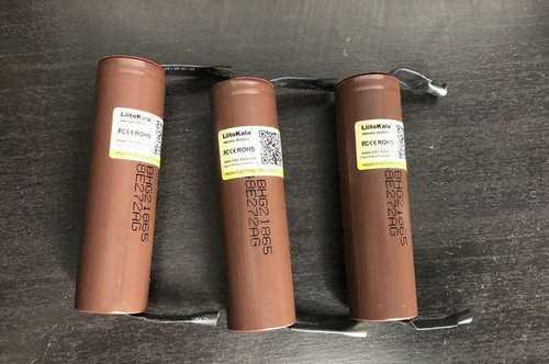 Аккумуляторы 18650 емкость 3000 mAh
