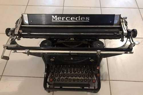 Печатная пишущая машинка Mercedes
