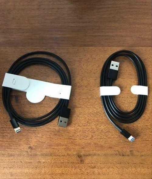 Оригинальный кабель Apple lightning to USB черный