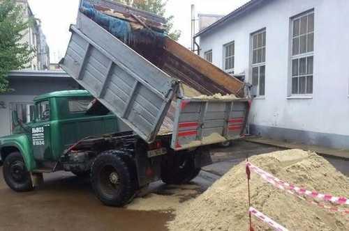 Пгс. Песок. Щебень. Галька. Чернозем. Грунт