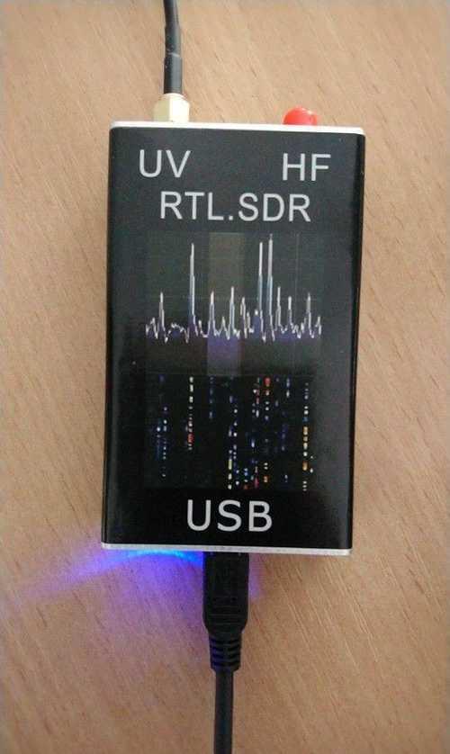 Всеволновый SDR-RTL USB приёмник до 1100Мгц