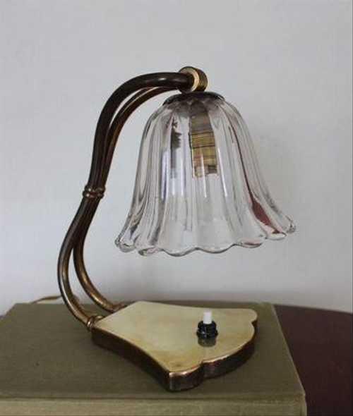 Настольная лампы Murano. Италия, 50е. Винтаж